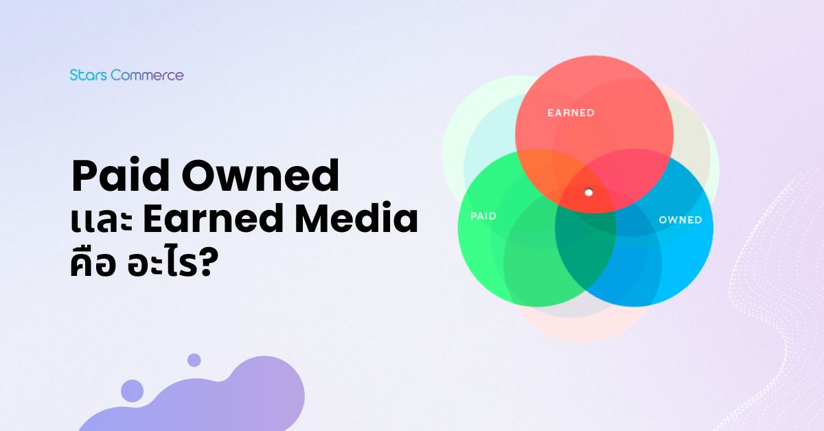 Paid Owned Earned Media คือ อะไร? รู้ก่อนลงคอนเทนต์! – Stars Commerce